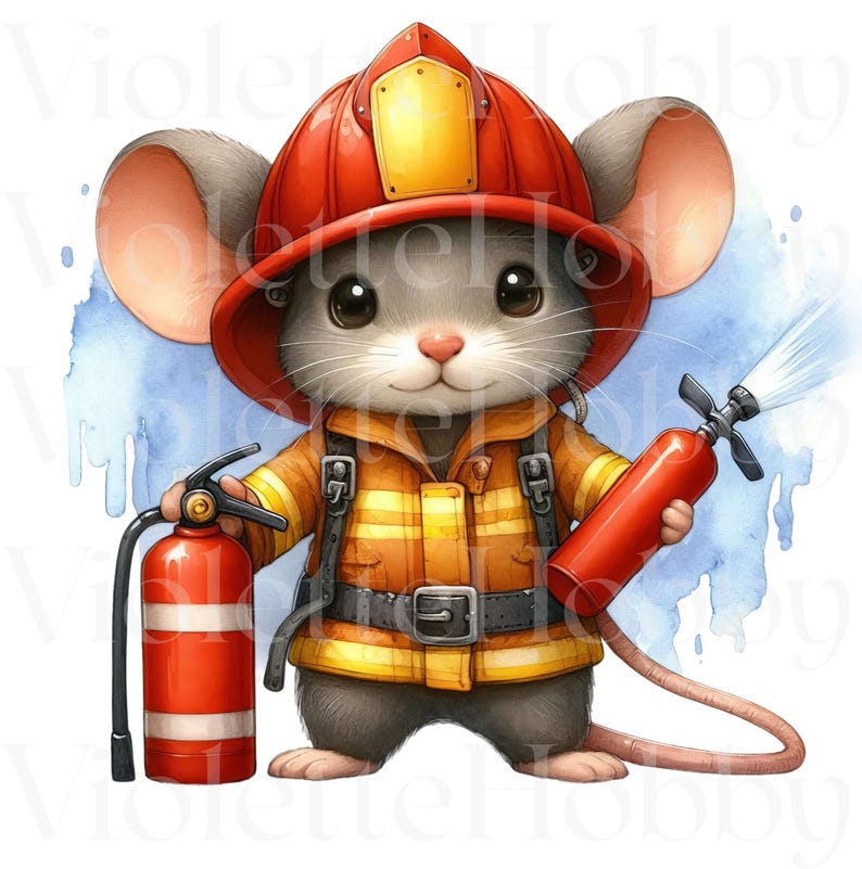 20 Png|firefighter Clipart Collection - Digital Download, Firefighting ...