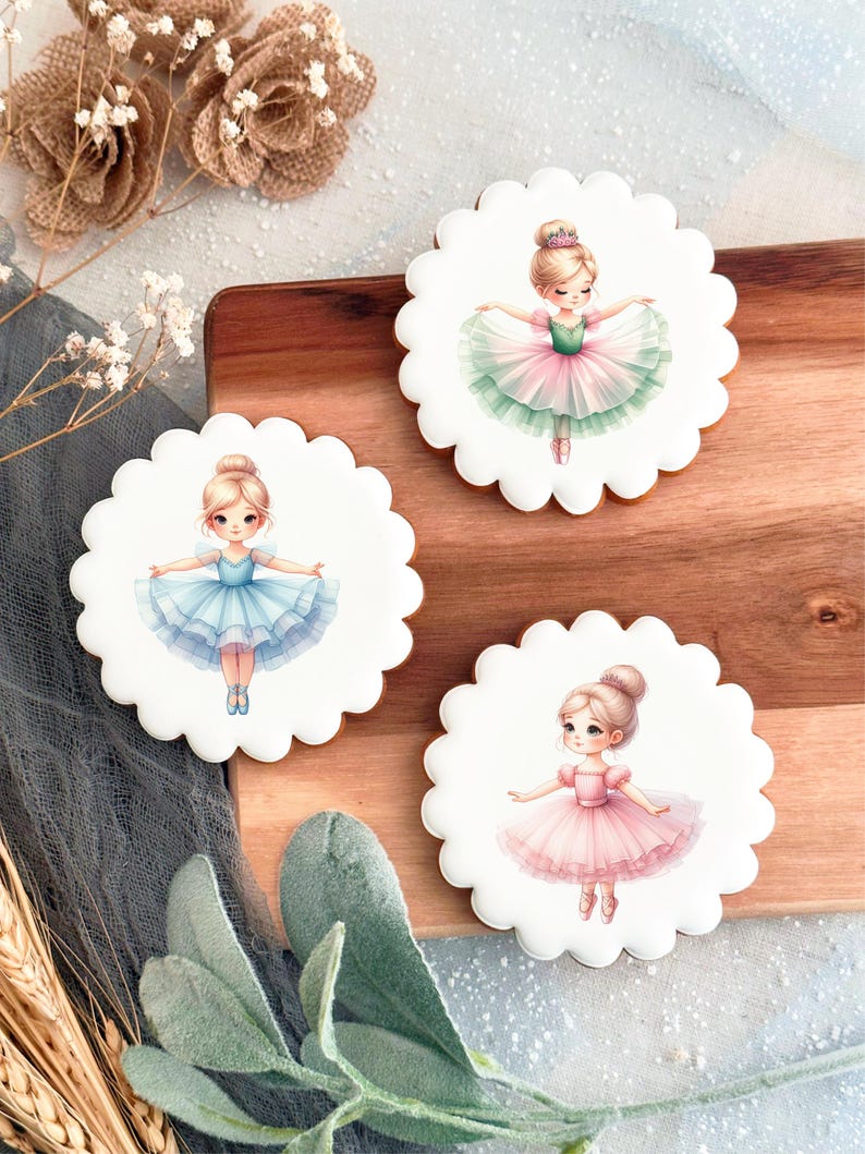 Elegant Ballerina Clipart: Ballet Dancer PNG Images (digital Download ...