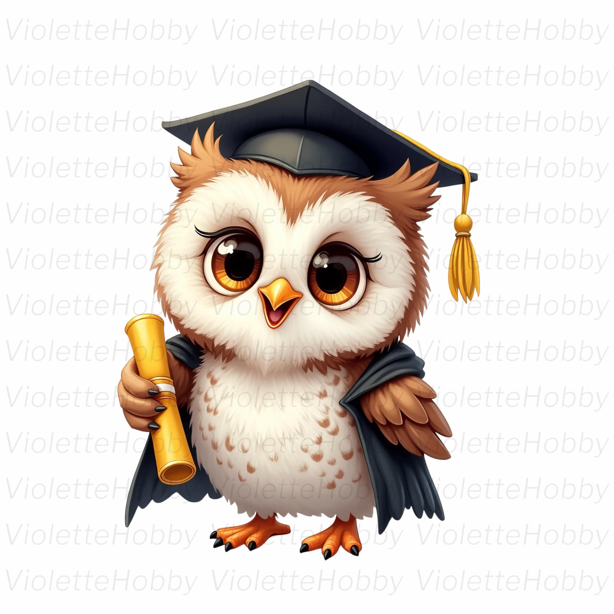 Graduation Animals Clipart PNG | Cute Animal Graduation Cap Clip Art ...