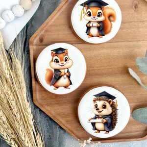 Graduation Animals Clipart PNG | Cute Animal Graduation Cap Clip Art ...