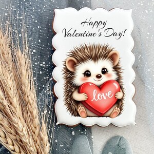 12 Valentine's Day Hedgehog PNG Clipart | Cute Animal Love ...