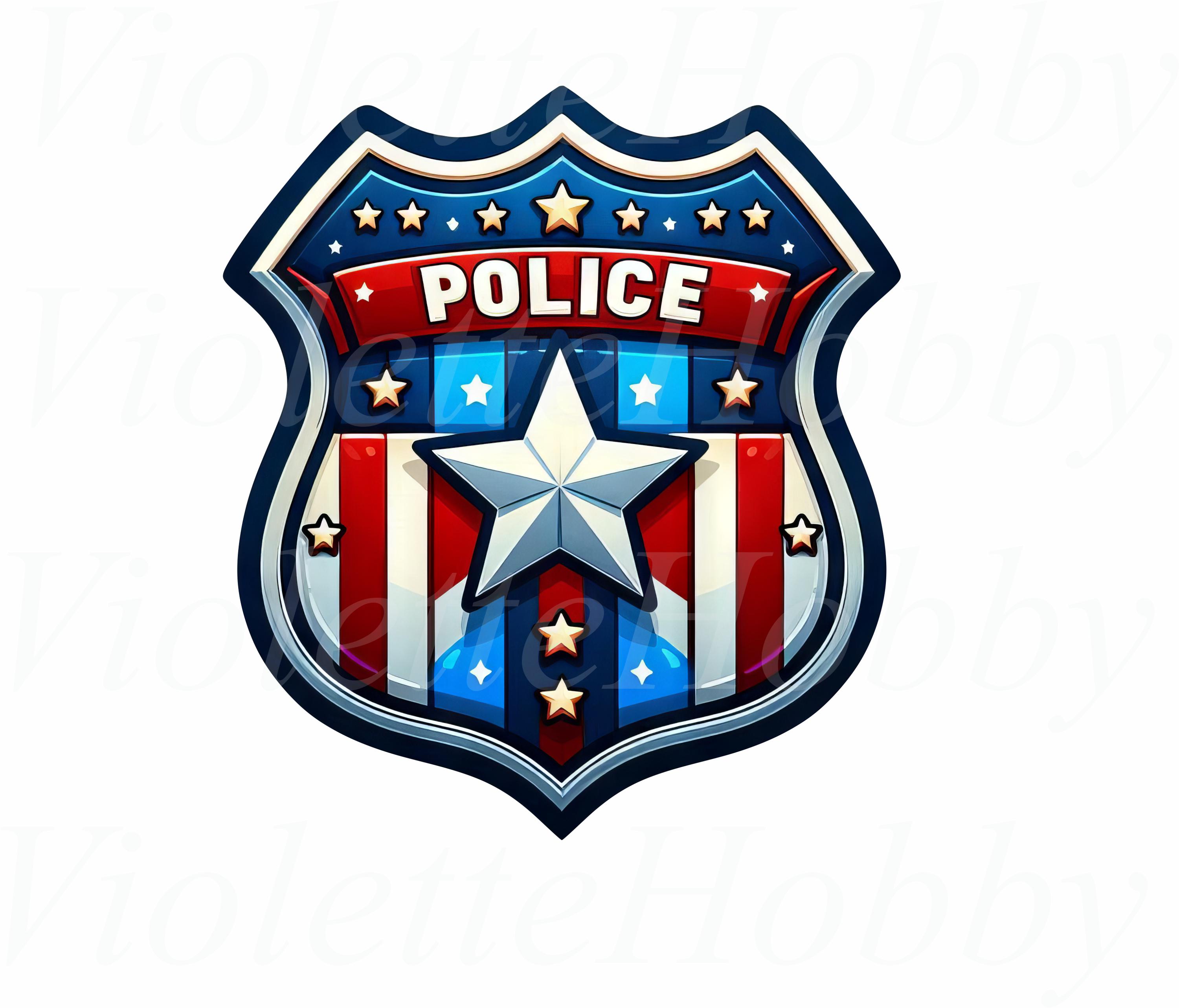 Cute Police Officer Clipart, Kids Cartoon Images (digital Download) - Etsy