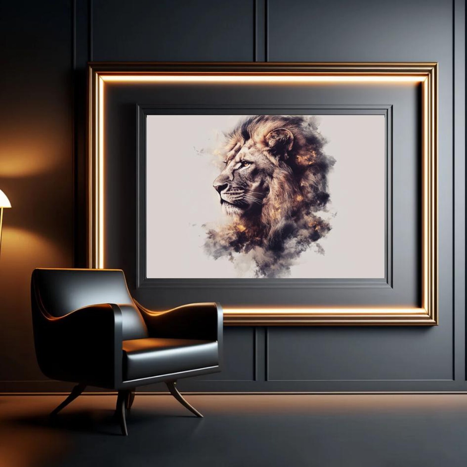 Lion of Judah, DIGITAL DOWNLOAD, Bible Art, Modern Bible Wall Art, Home ...