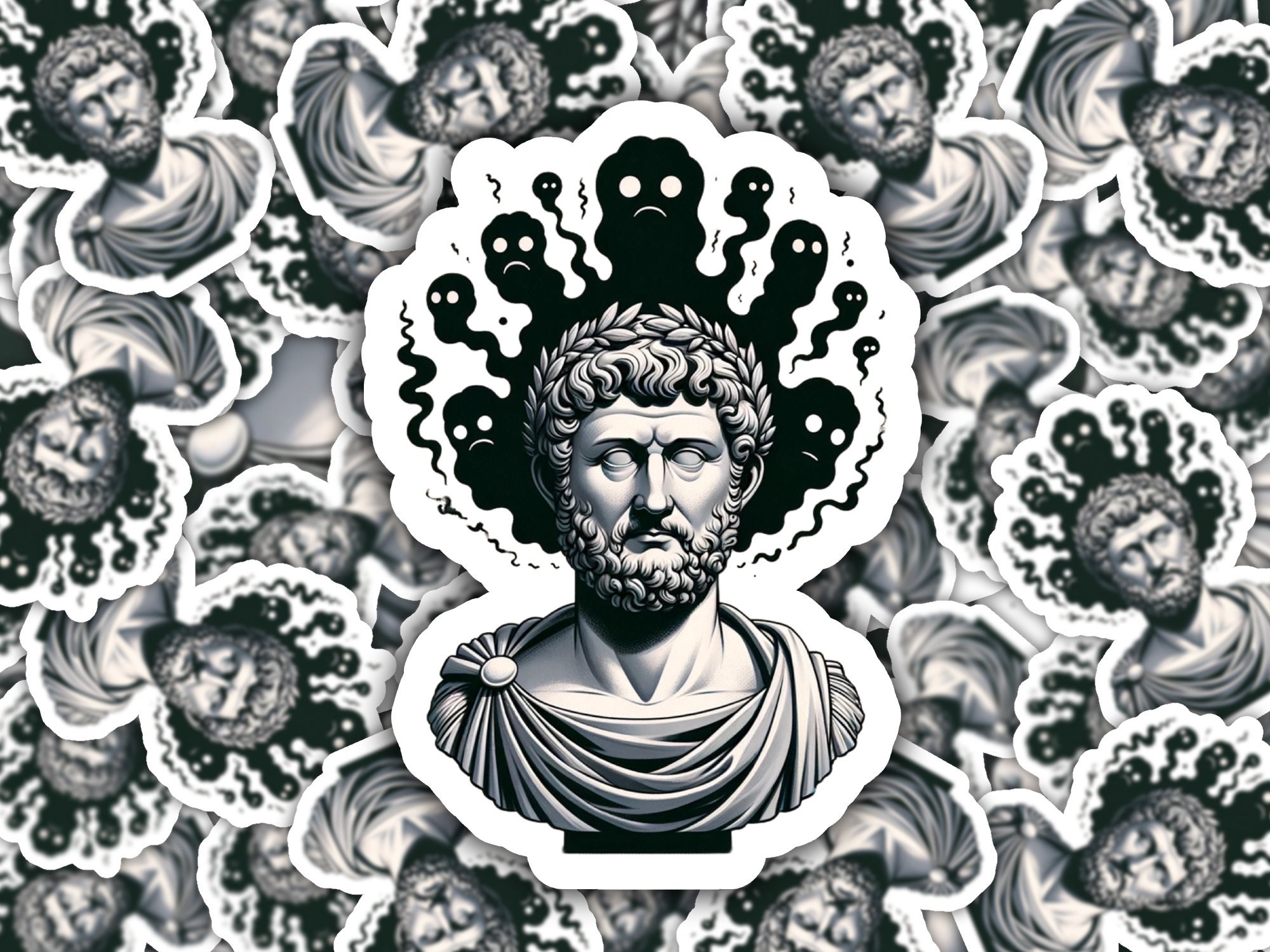 Marcus Aurelius Sticker - Etsy