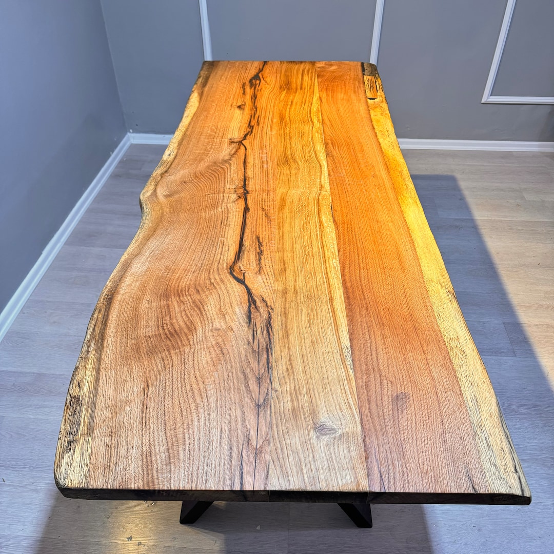 Walnut Wooden Table, Made to Order Custom Dining Table, Custom Walnut ...