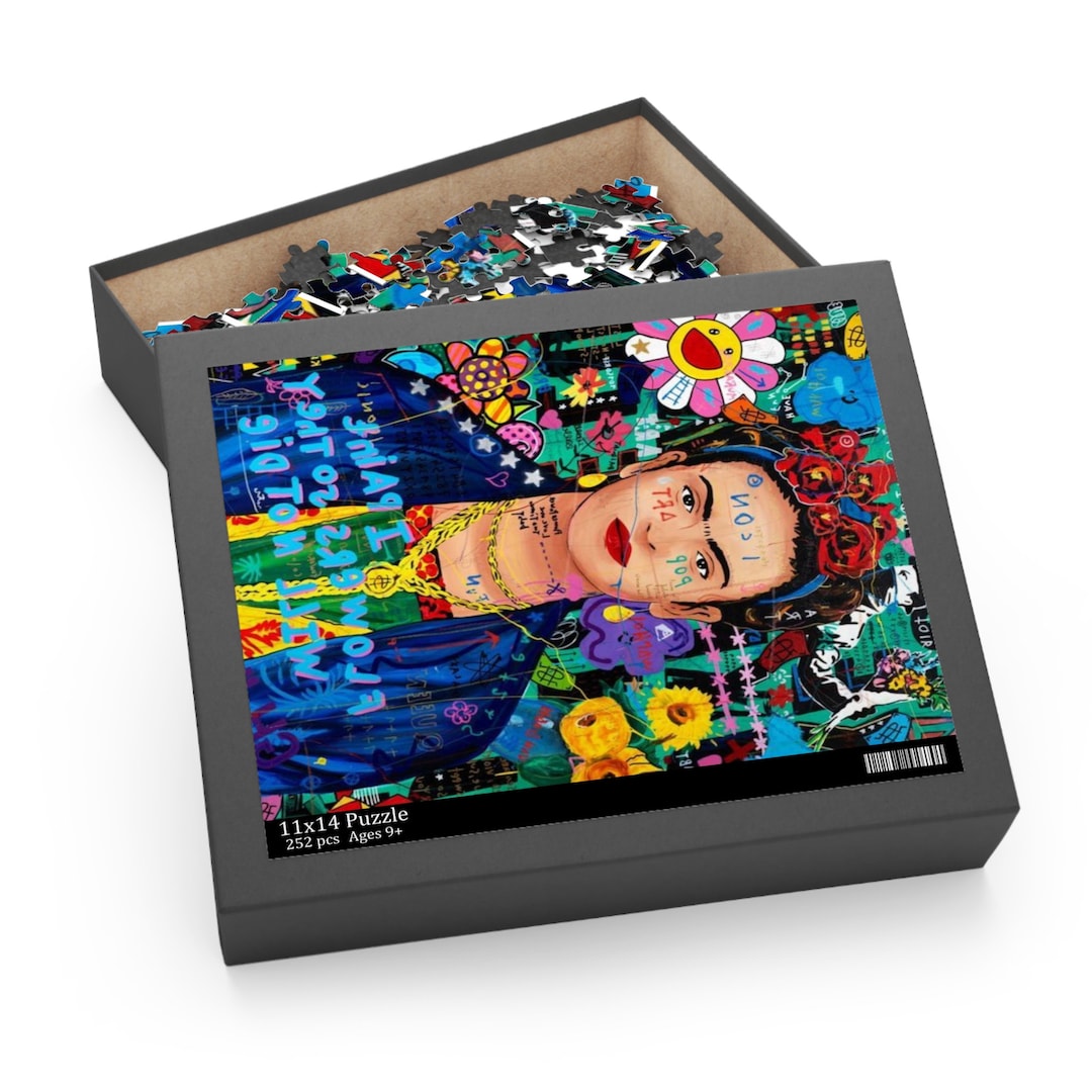Frida Kahlo Puzzles Mexican Art Jigsaw Puzzle Pop Art Puzzle 500 Piece ...