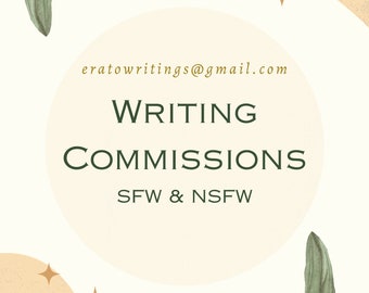 Writing Commissions read Description - Etsy