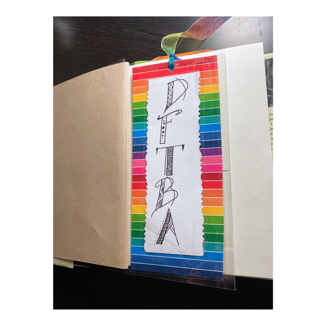 DFTBA Rainbow Bookmark, Hank and John Inspired Bookmark, John Green ...