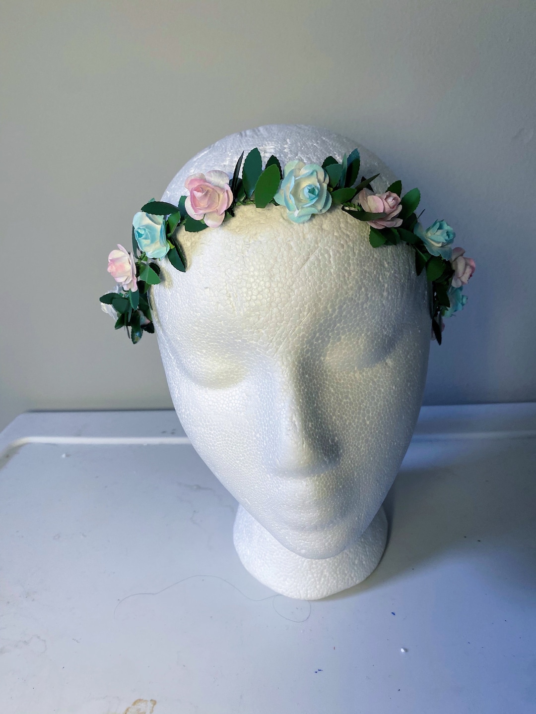 Transgender Pride Woodland Flower Crown, Transgender Floral Crown ...