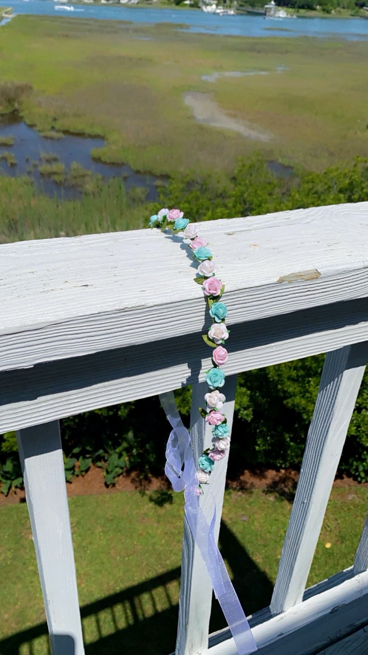 Transgender Pride Flag Colors Flower Crown, Transgender Pride Floral ...