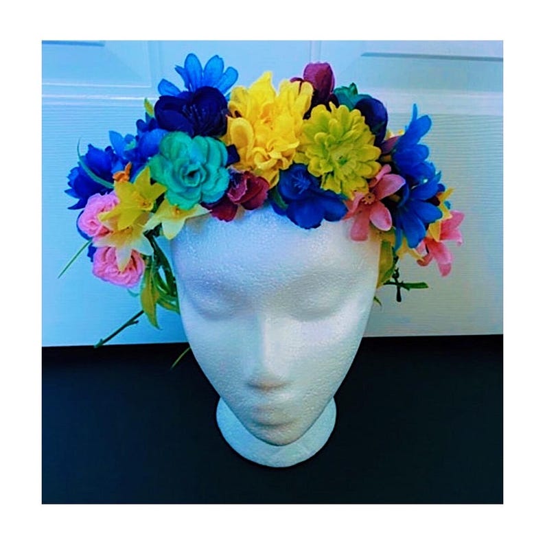 Twenty One Pilots Self-titled Themed Floral Head Wreath, Twenty One ...