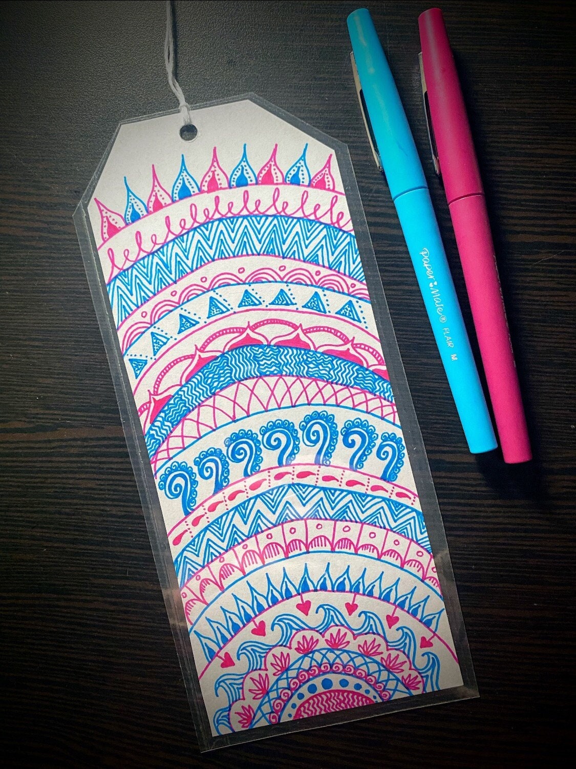 Transgender Pride Flag Colors Bookmark, Transgender Colors Bookmark ...