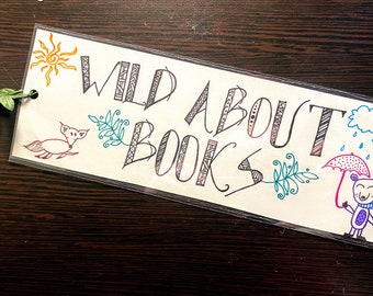 Cheetah Cub Bookmark, Cute Animal Bookmark, Wild About Books - Etsy