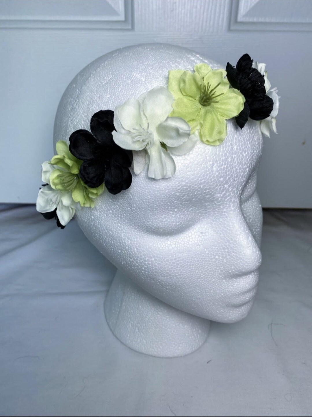 LGBTQA+ Aromantic Pride Flag Colors Flower Crown, Aromantic Pride ...