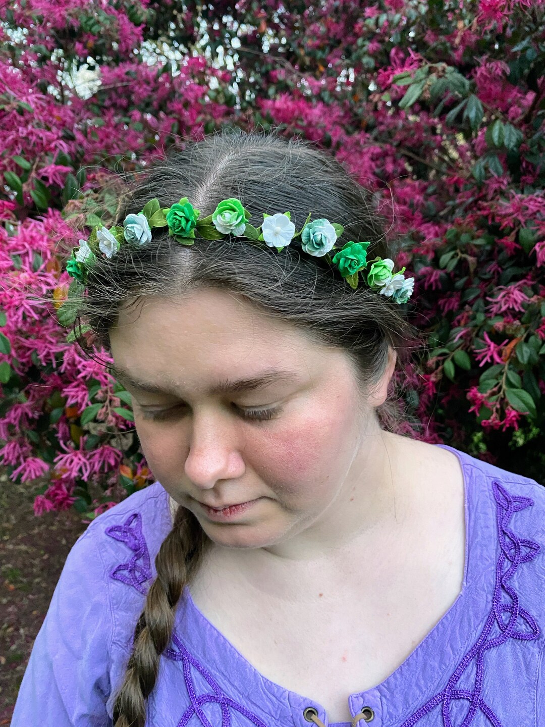 Forest Fairy Flower Crown, Fairy Flower Crown, Fairy Floral Crown ...