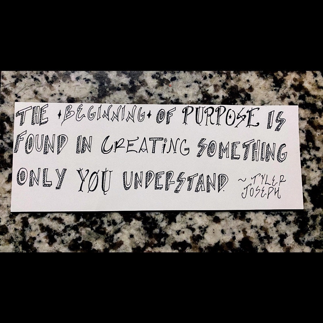 Creating Quote Bookmark by Tyler Joseph, Tyler Joseph Quote Bookmark ...