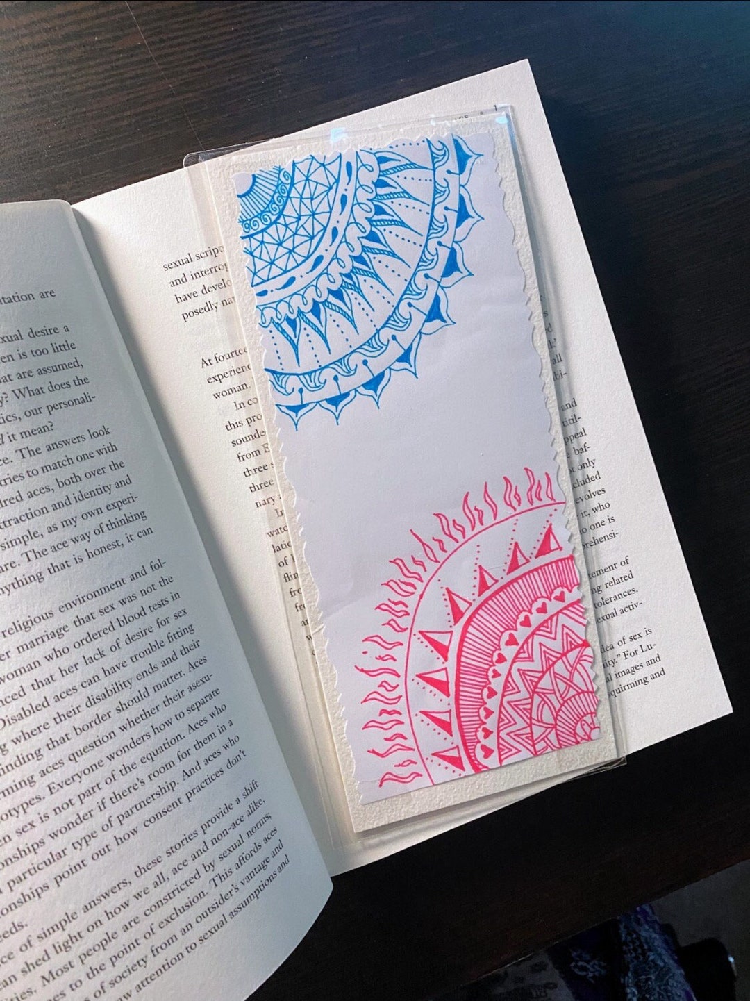 Transgender Pride Flag Colors Bookmark, Transgender Pride Bookmark ...