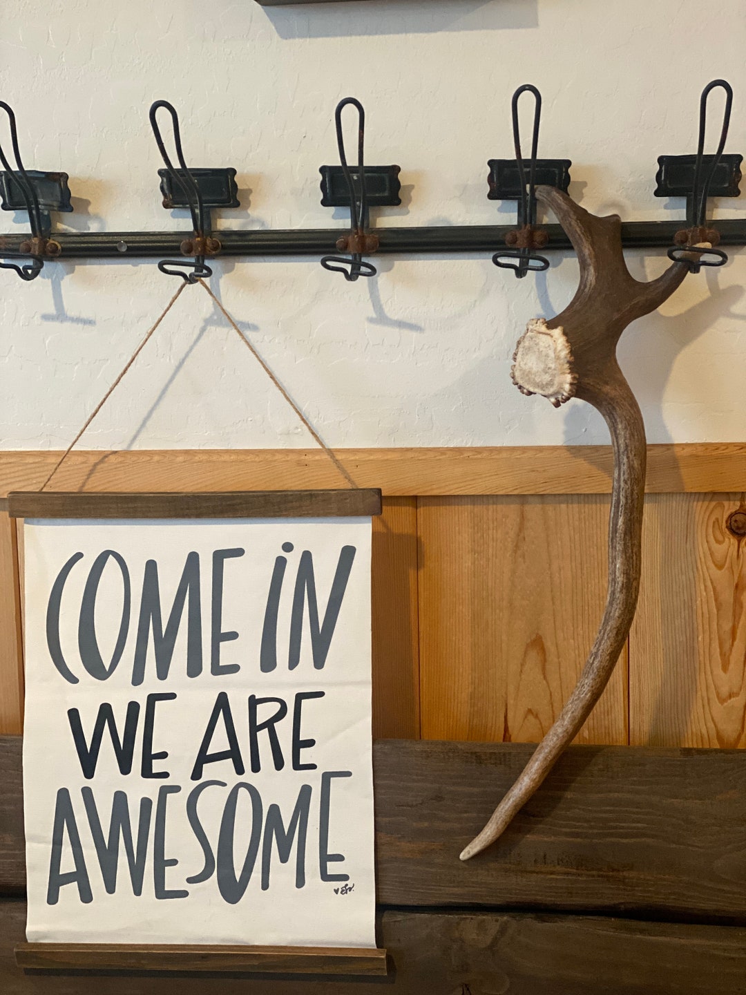 Unique Elk Shed ~ Antler ~decor - Etsy