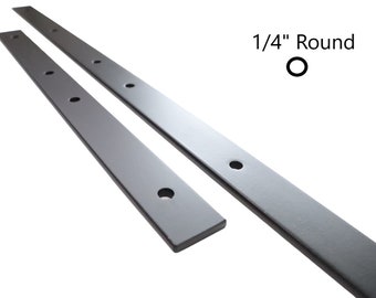 2 Flat Bar Support, Hidden Bracket, Metal Bracing, Brackets, Table ...