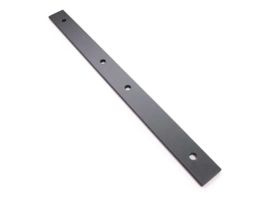 Powder Coated Flat Bar Support: Metal Bracing Bracket for Barn Door or ...