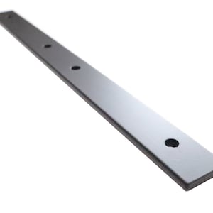 Powder Coated Flat Bar Support: Metal Bracing Bracket for Barn Door or ...