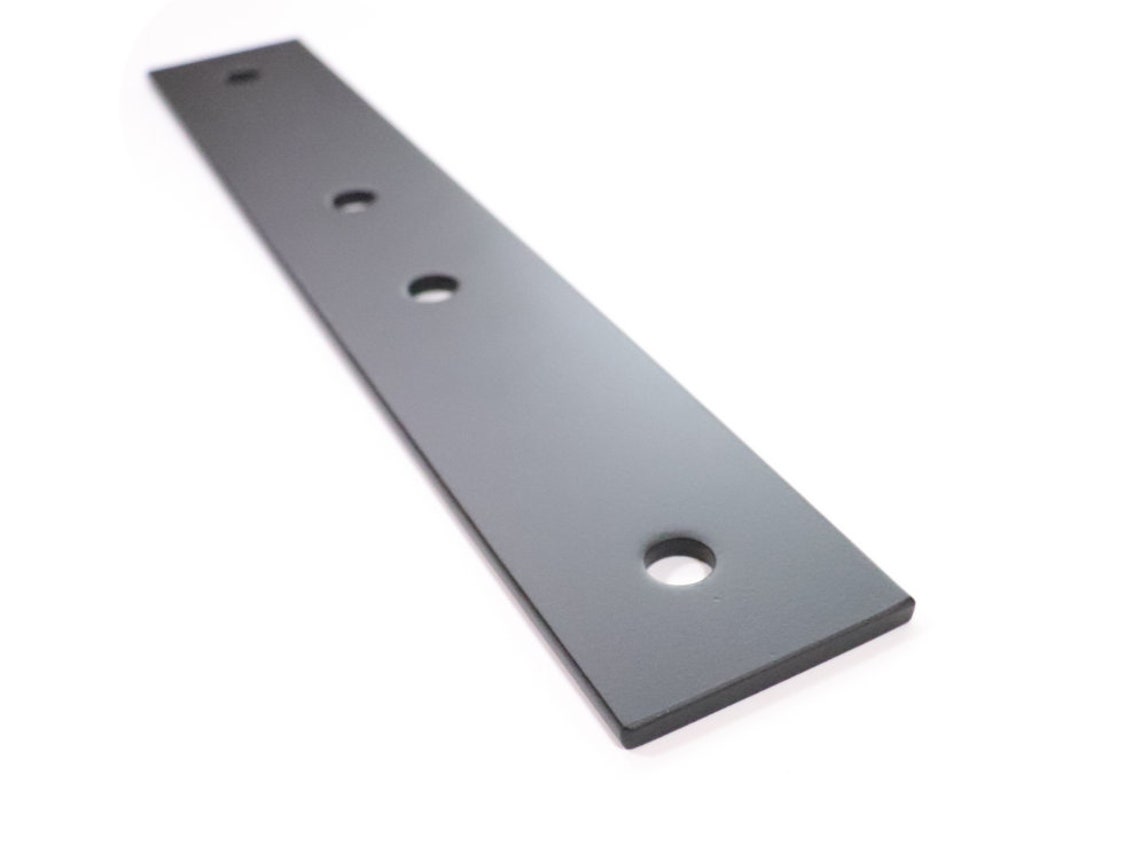 2" Flat Bar Support: Powder Coated Metal Bracket for Table, Barndoor - Etsy