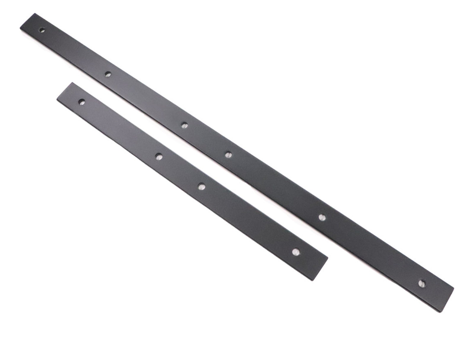 Powder Coated Flat Bar Support: Metal Bracing Bracket for Barn Door or ...