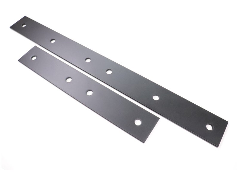 2" Flat Bar Support: Powder Coated Metal Bracket for Table, Barndoor - Etsy