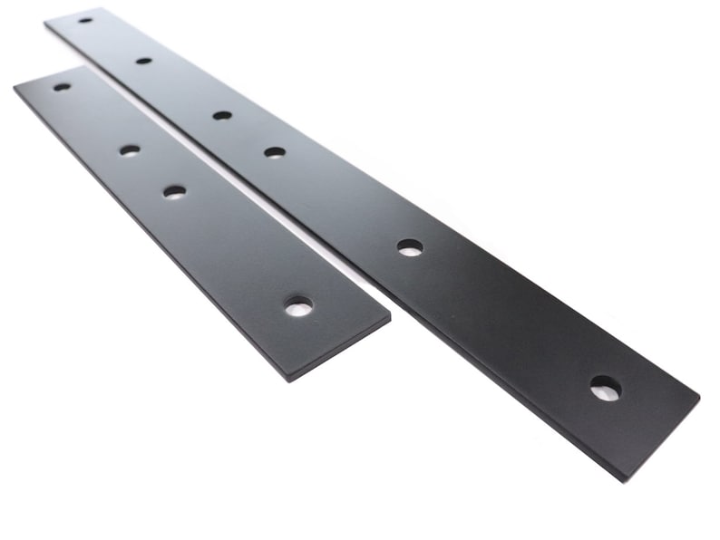 2" Flat Bar Support: Powder Coated Metal Bracket for Table, Barndoor - Etsy