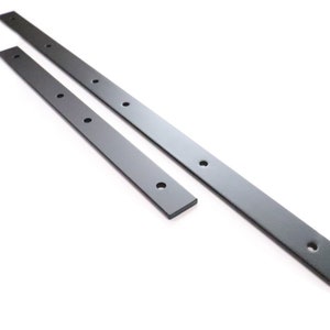 Powder Coated Flat Bar Support: Metal Bracing Bracket for Barn Door or ...