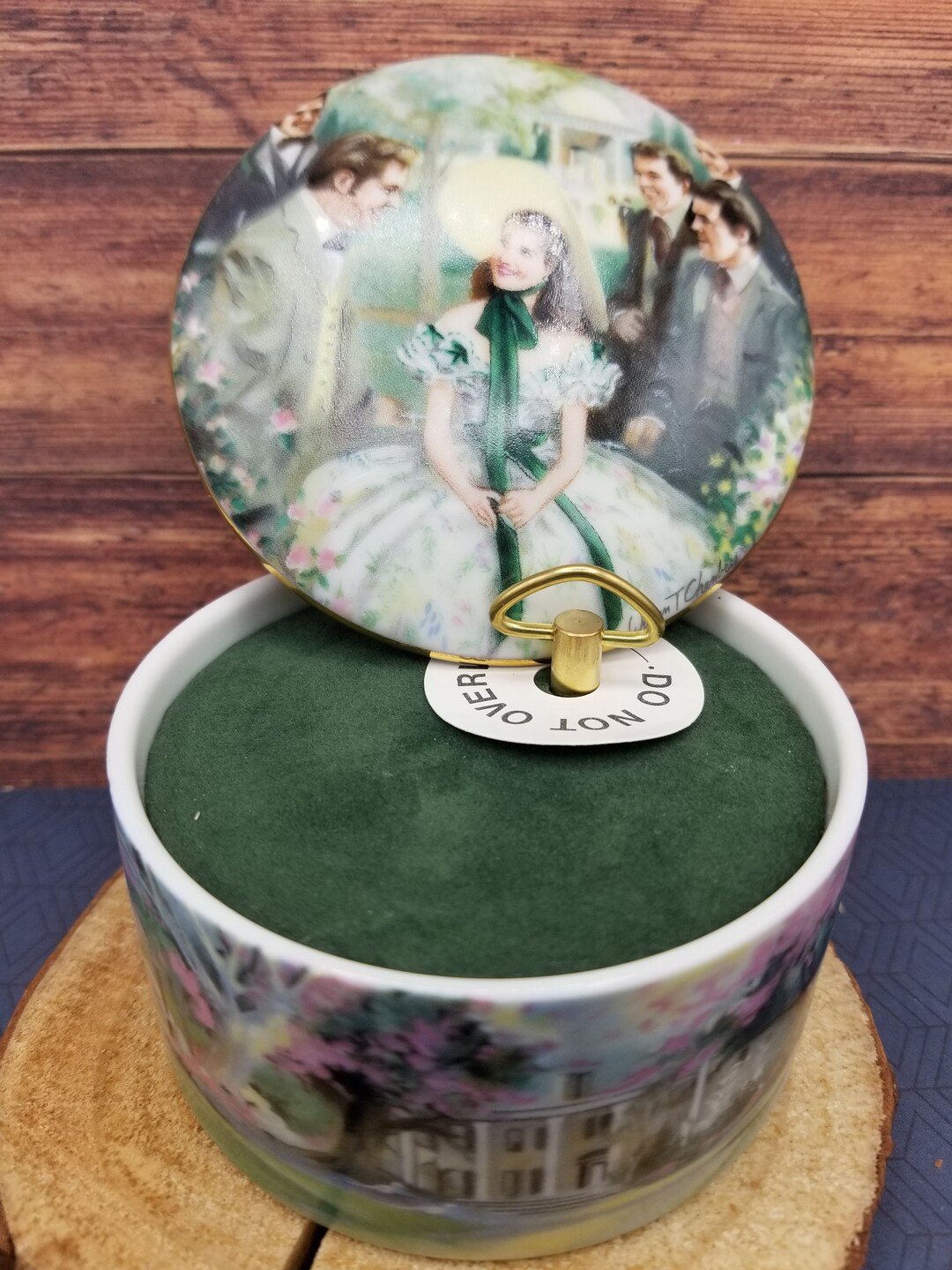 VTG Gone With the Wind Music Box - Etsy