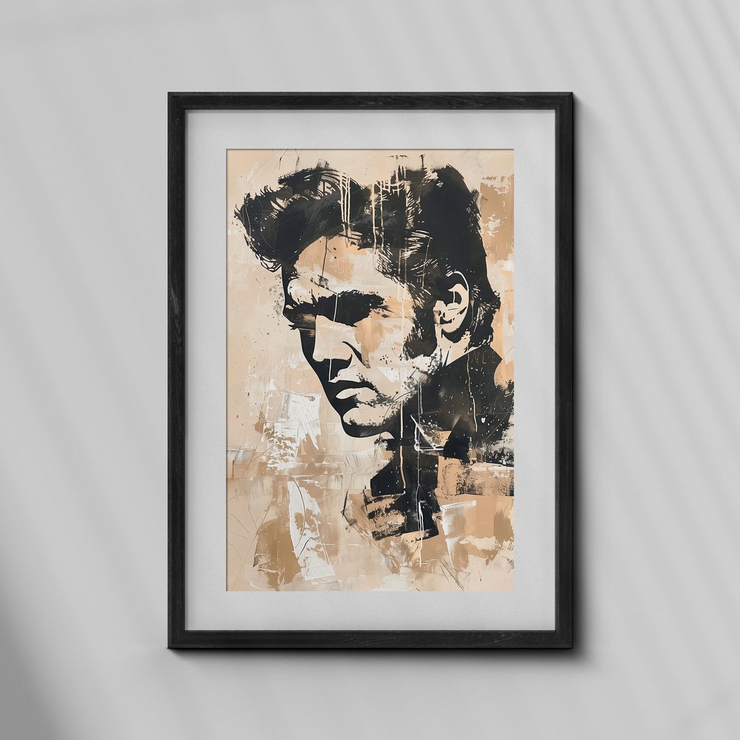 Abstract Elvis Presley, High Resolution Digital Download, Elvis Presley ...