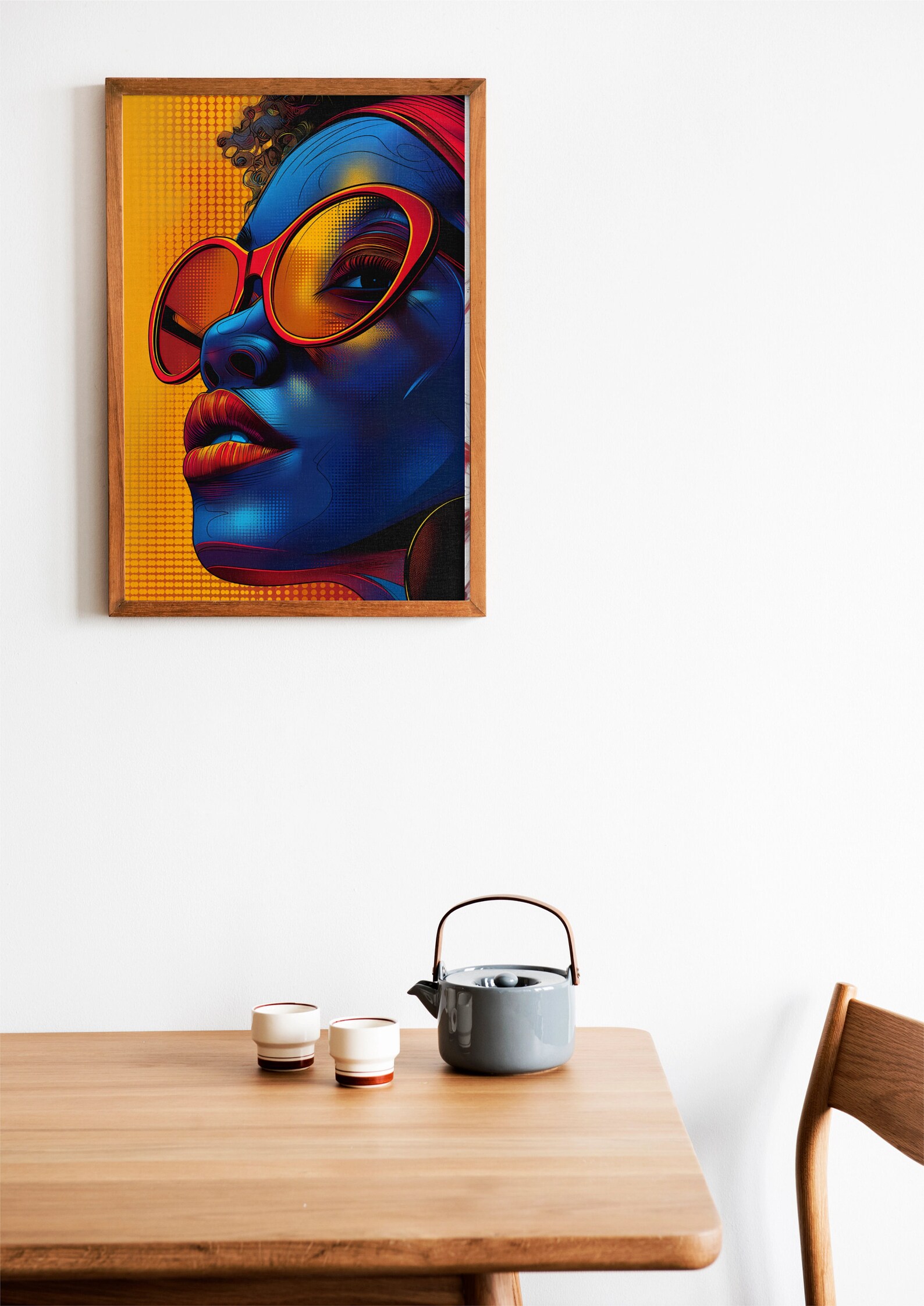 Colorful Women in Afrofuturism Art - 130cm X 260cm @300dpi High ...