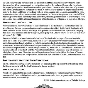 Printable Catholic Funeral Program - Mass of Christian Burial With Rite ...