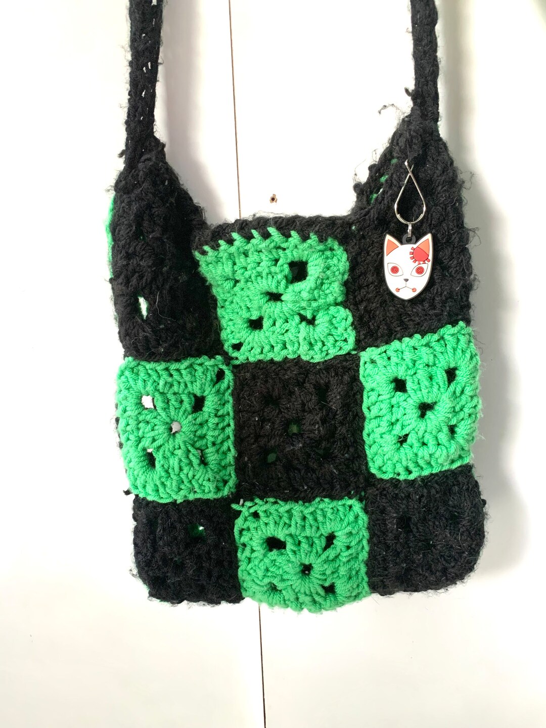 Demon Slayer Inspired Crochet Bag - Etsy