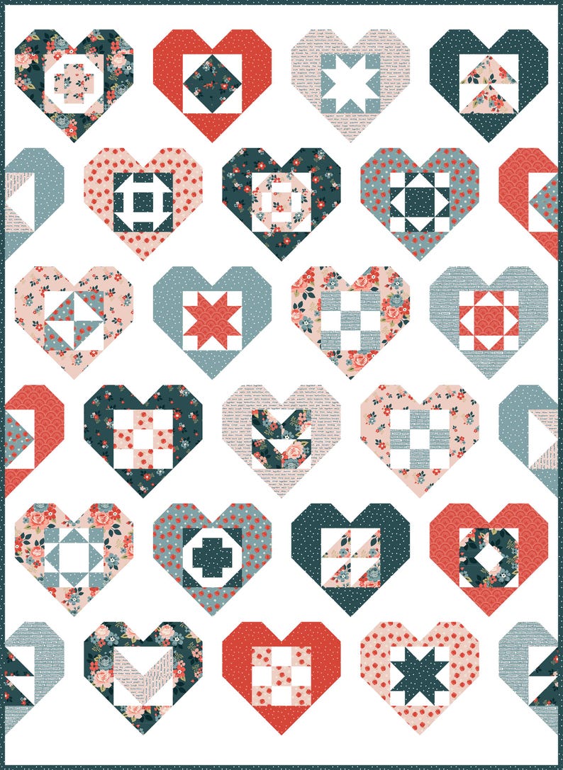 Wholehearted Quilt Kit by Riley Blake Designs - Etsy