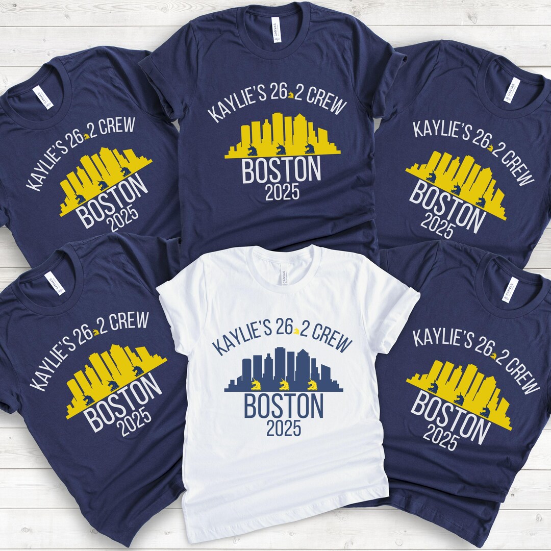 Boston Marathon Support Crew Shirt, Boston Marathon Support Team ...