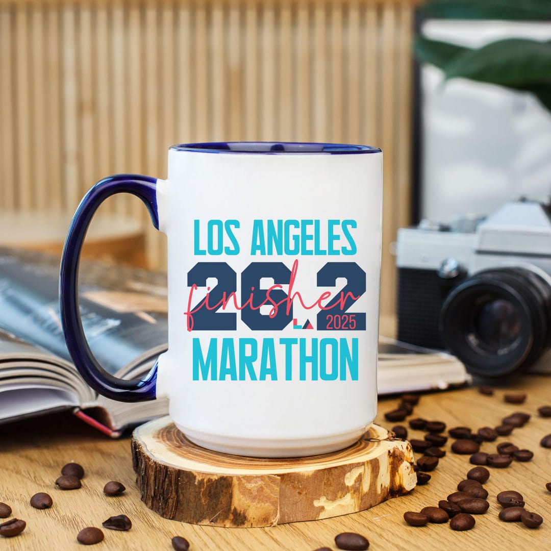 LA Marathon Finisher Gift, Los Angeles Marathon, Los Angeles Marathon ...