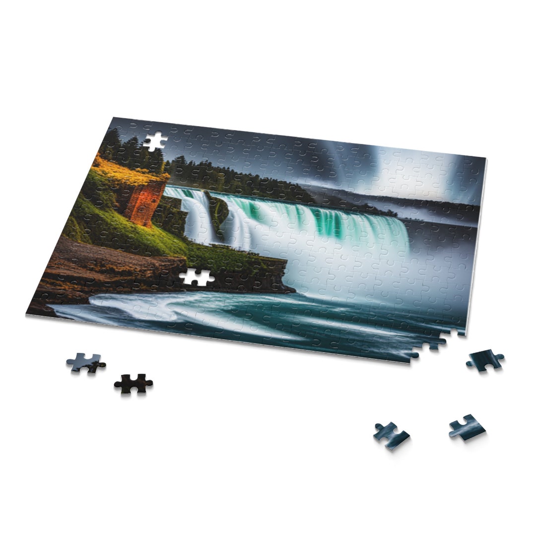 Niagara Falls Puzzle 120, 252, 500-piece Travel, Beautiful World ...