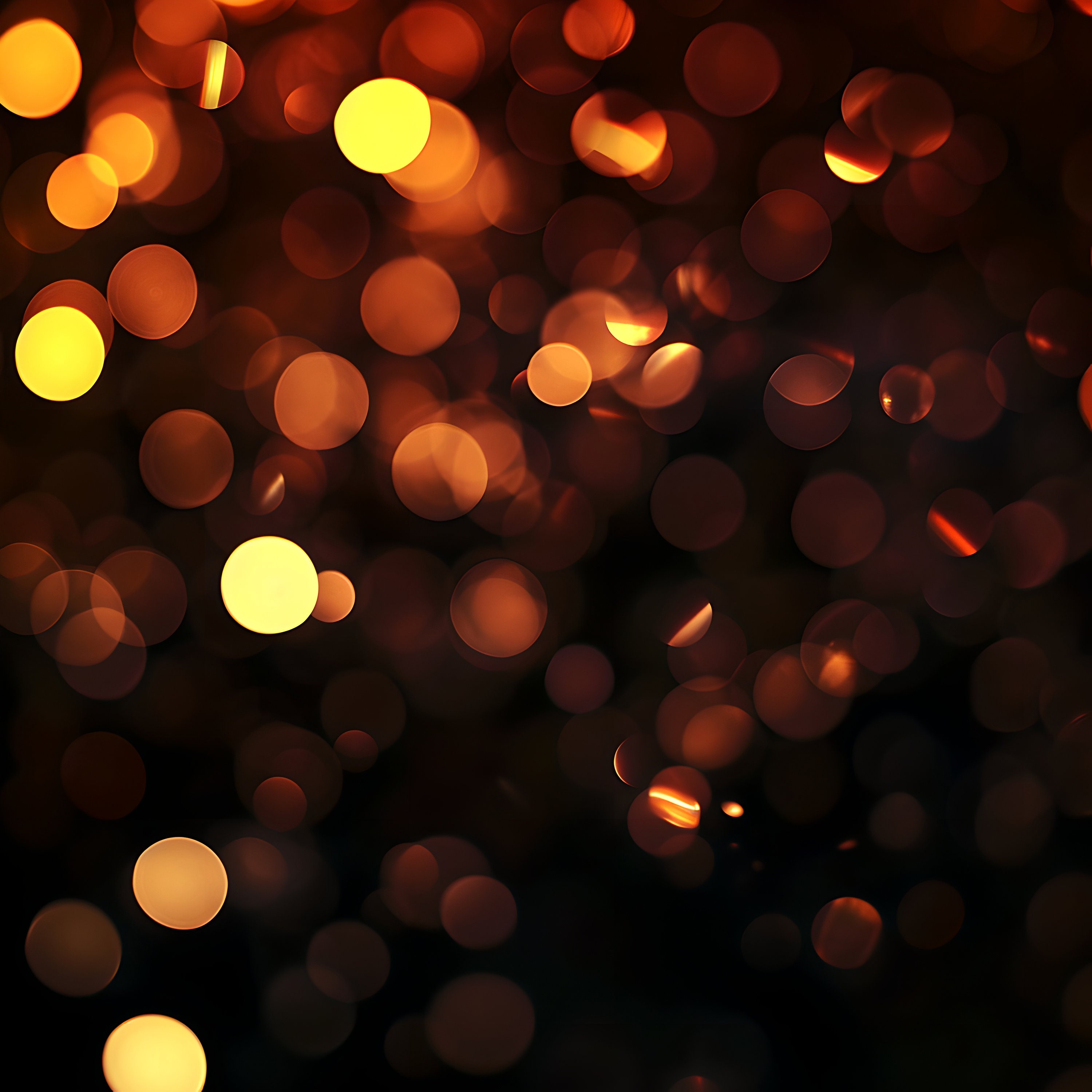 100 Gold Bokeh Overlays: Light Effects for Photoshop (PNG Digital ...