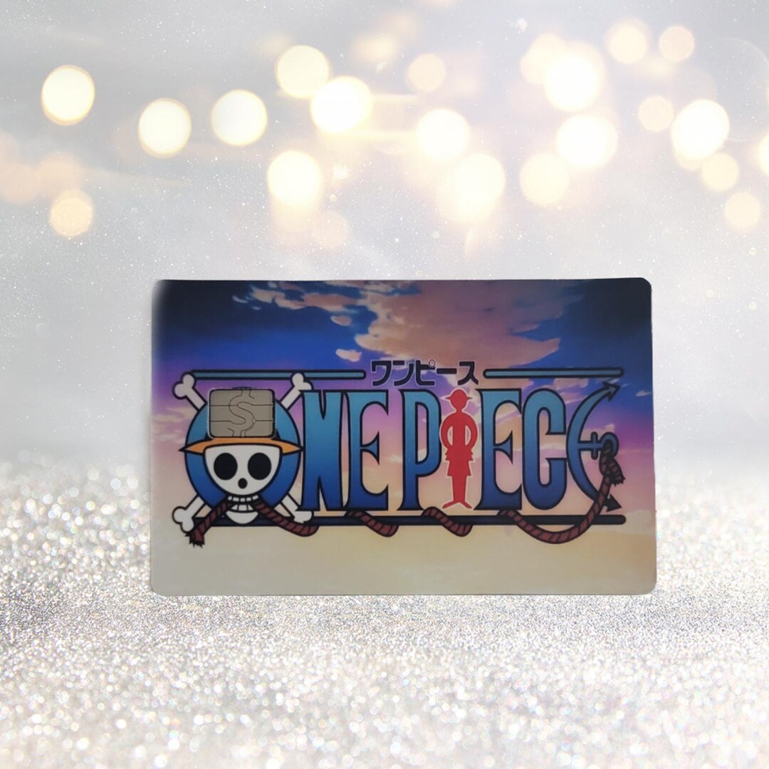 ONE PIECE, Anime Cartoon Credit/debit Card Stickers/decal - Etsy