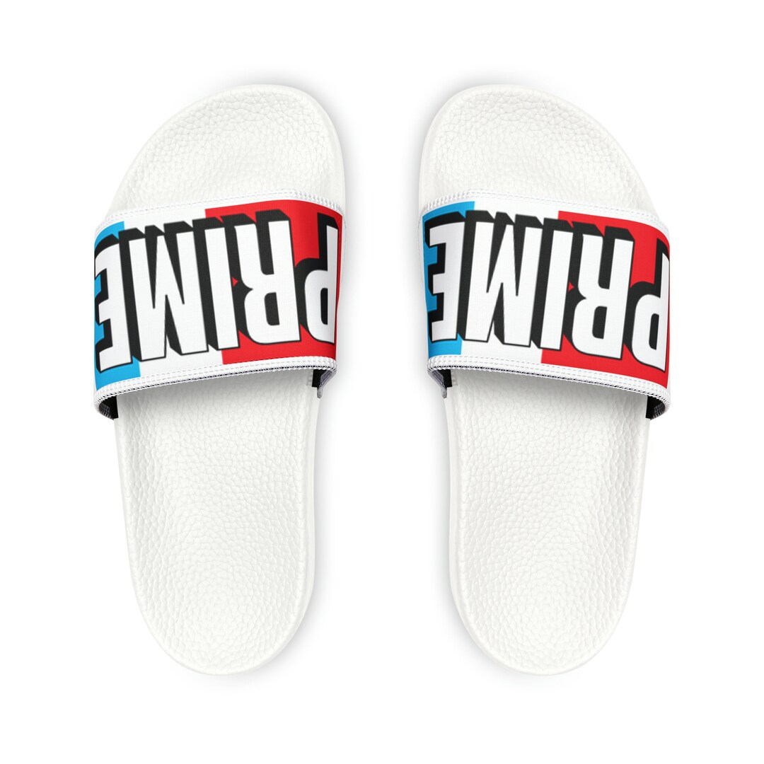 Prime Energy Drink Slides , Youth PU Slide Sandals - Etsy