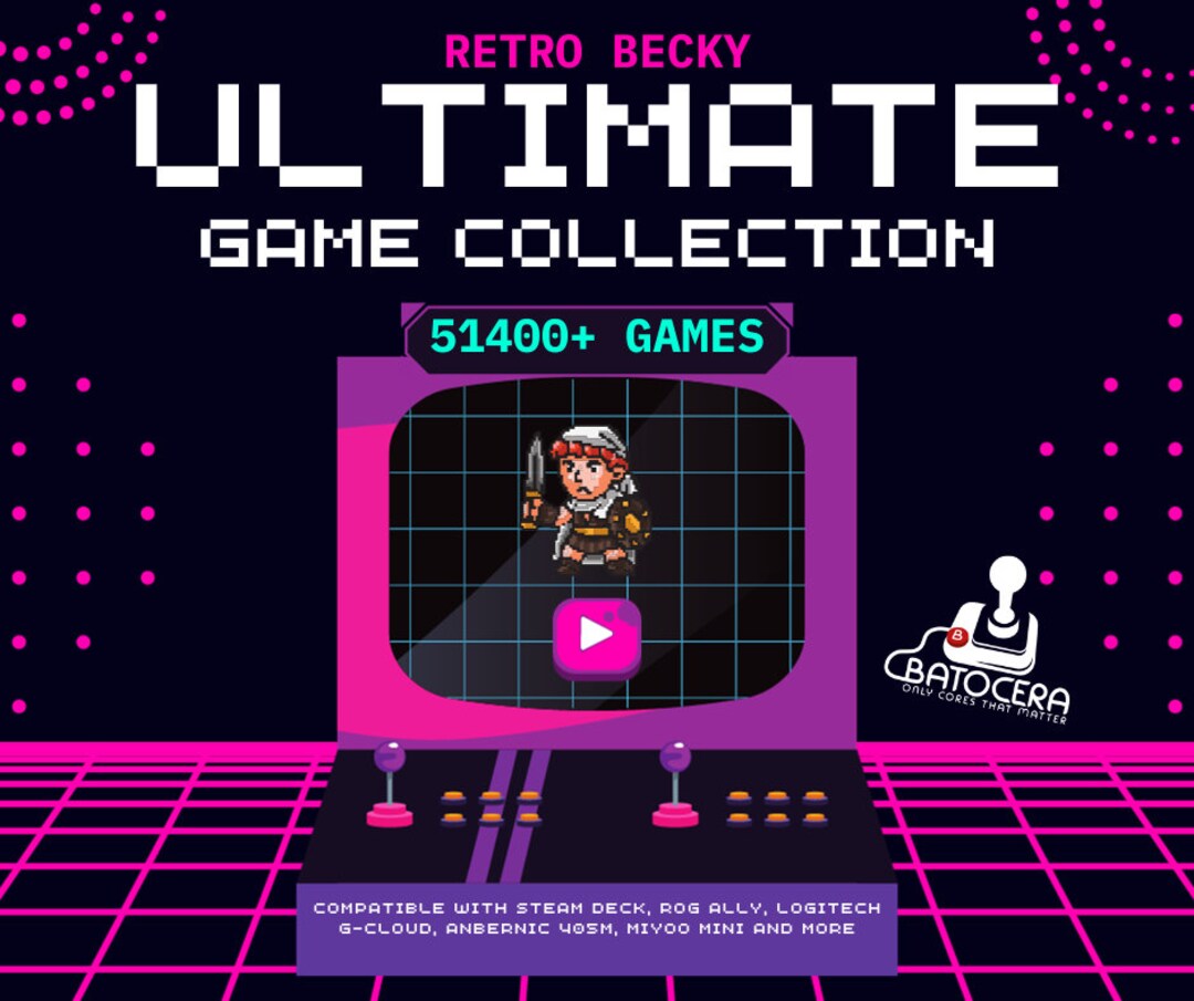 The Ultimate Video Game Roms Bundle Windows, ROG Ally, Steam Deck ...