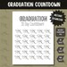 Graduation Countdown Printable, Graduation Ceremony, High School ...