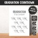 Graduation Countdown Printable, Graduation Ceremony, High School ...