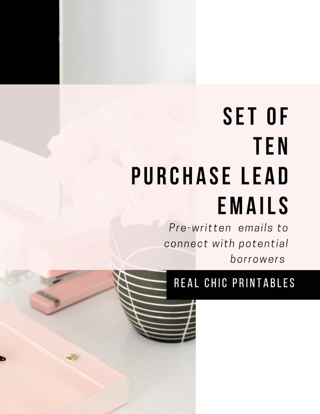 Email Templates for Mortgage Originators Set of 10 Purchase Lead Emails ...