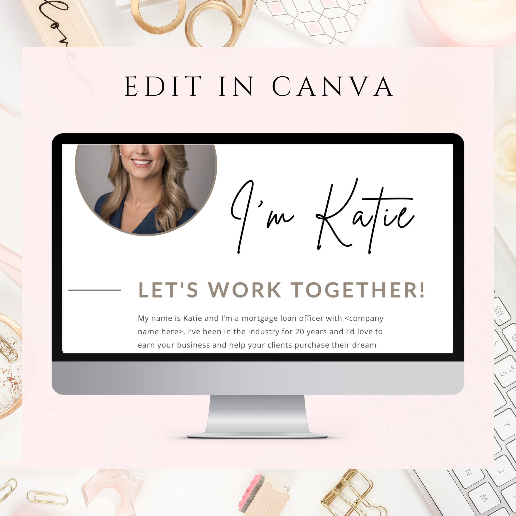 Mortgage Lender Prospecting Flyer Mortgage Loan Officer Introduction ...