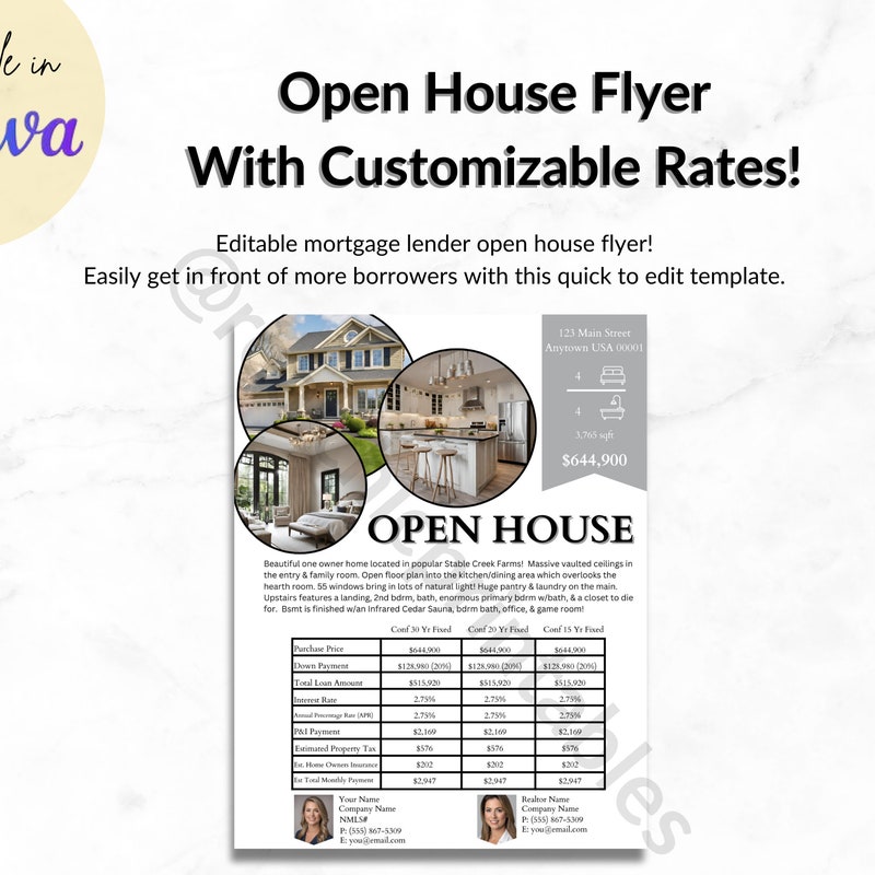 Flyer for Payments - Etsy