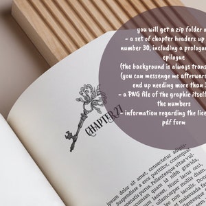 Fantasy Key Chapter Headers: Book Graphics Set (digital Download) - Etsy