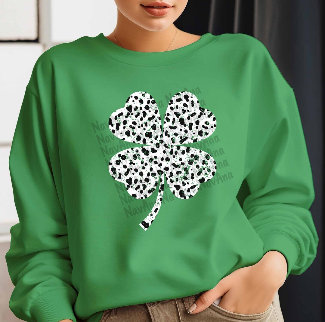 Lucky Spotted Four Leaf Clover, St. Patty's,, Lucky St. Patricks PNG ...